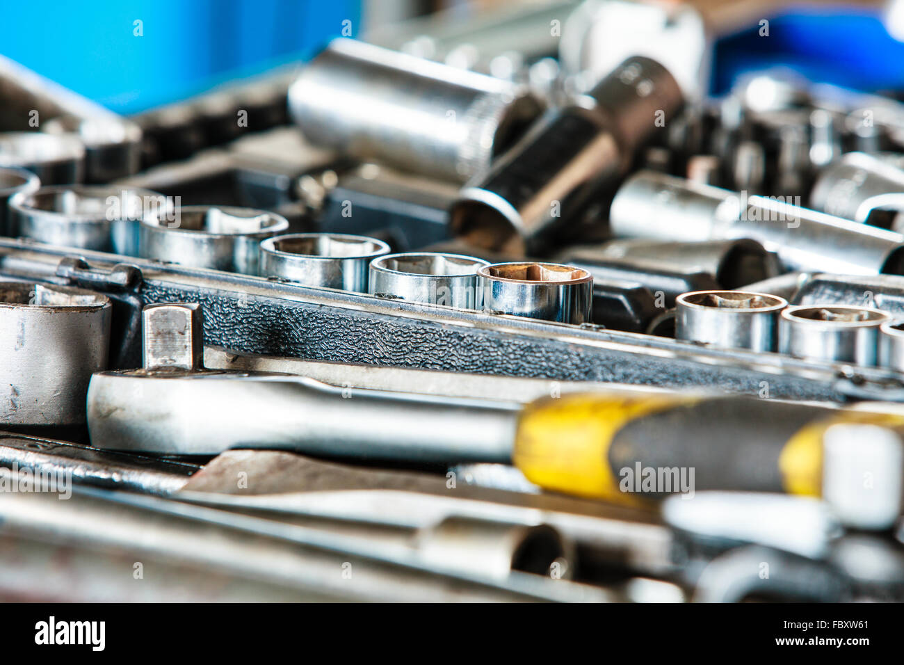 Key steel mechanic hi-res stock photography and images - Alamy