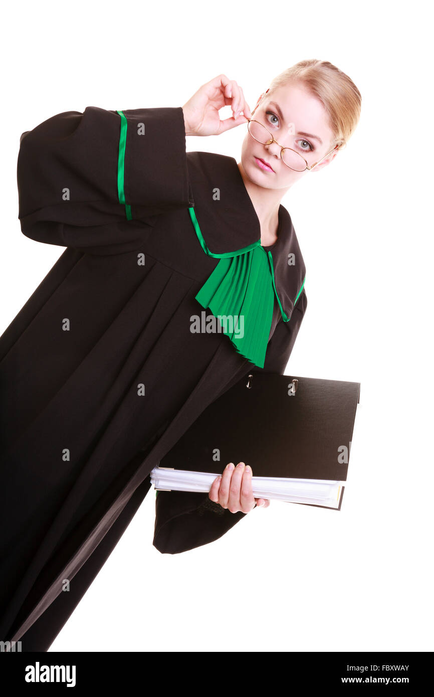 Female Lawyer Court Gown High Resolution Stock Photography and Images ...