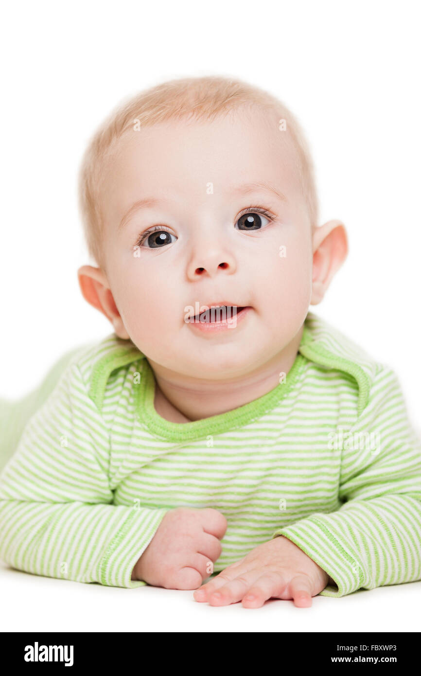 Little cute newborn baby child Stock Photo - Alamy
