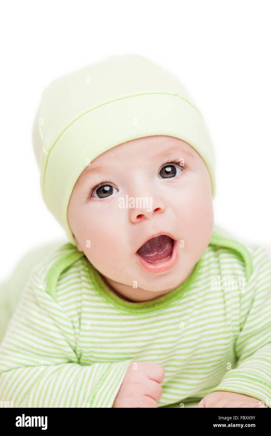 Little cute newborn baby child Stock Photo - Alamy
