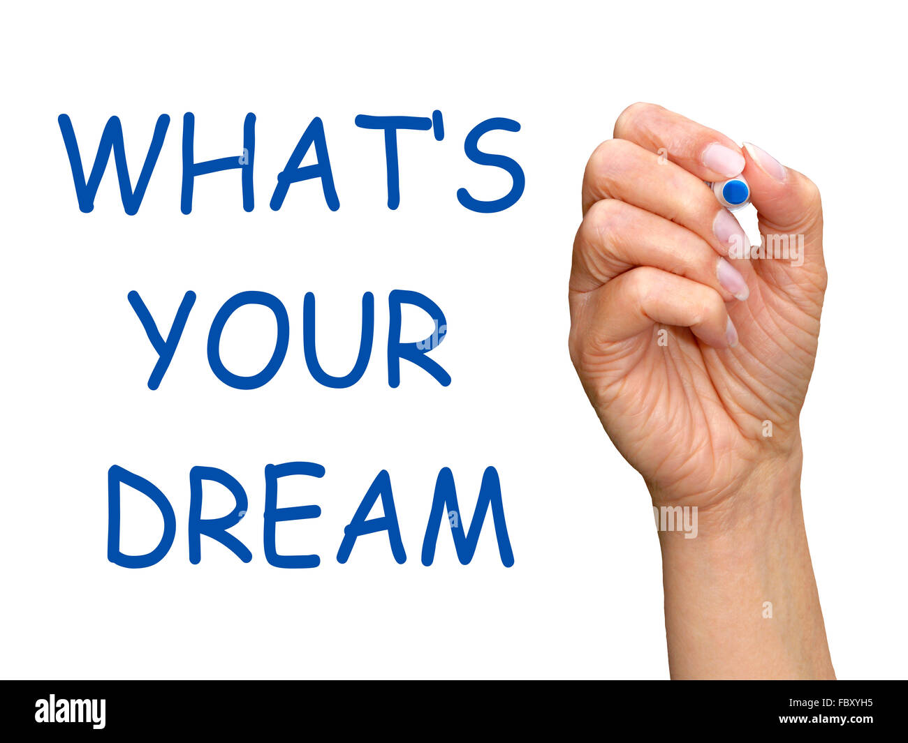What is your dream Stock Photo - Alamy