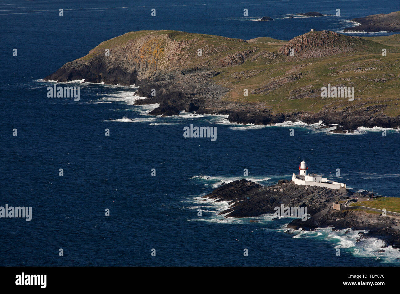 Valentia island lighthouse hi-res stock photography and images - Alamy