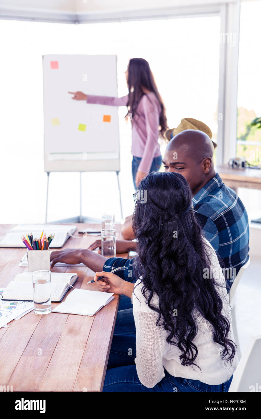 Business people at presentation Stock Photo - Alamy