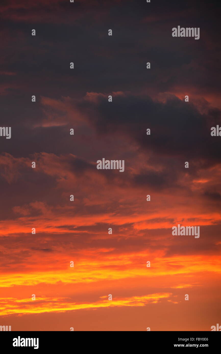 Sunrise sky with clouds hi-res stock photography and images - Alamy