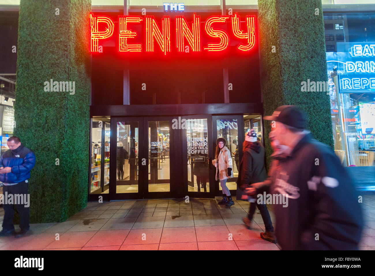 The Pennsy food hall, located above Pennsylvania Station in New York on ...