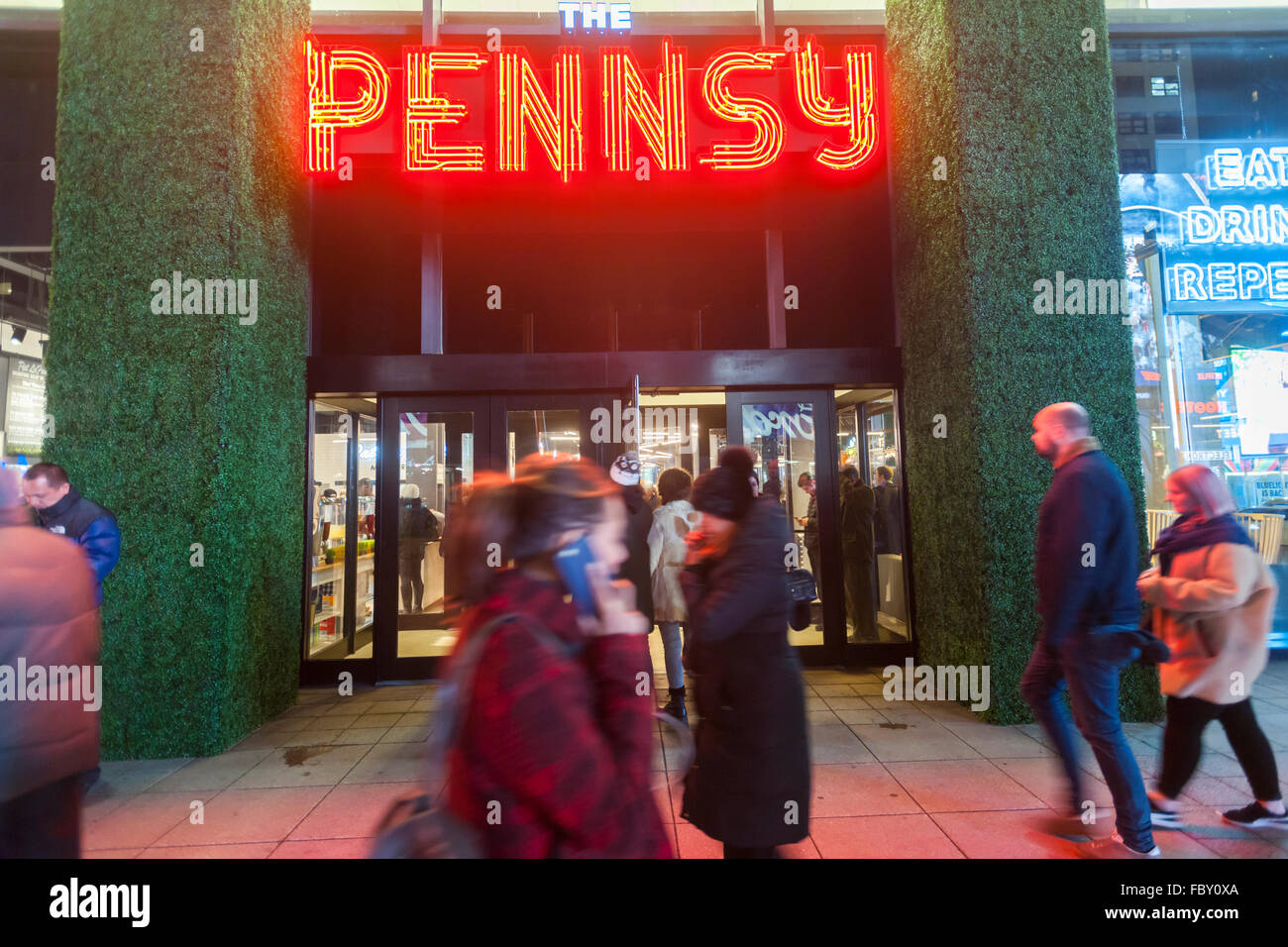 The Pennsy food hall, located above Pennsylvania Station in New York on ...