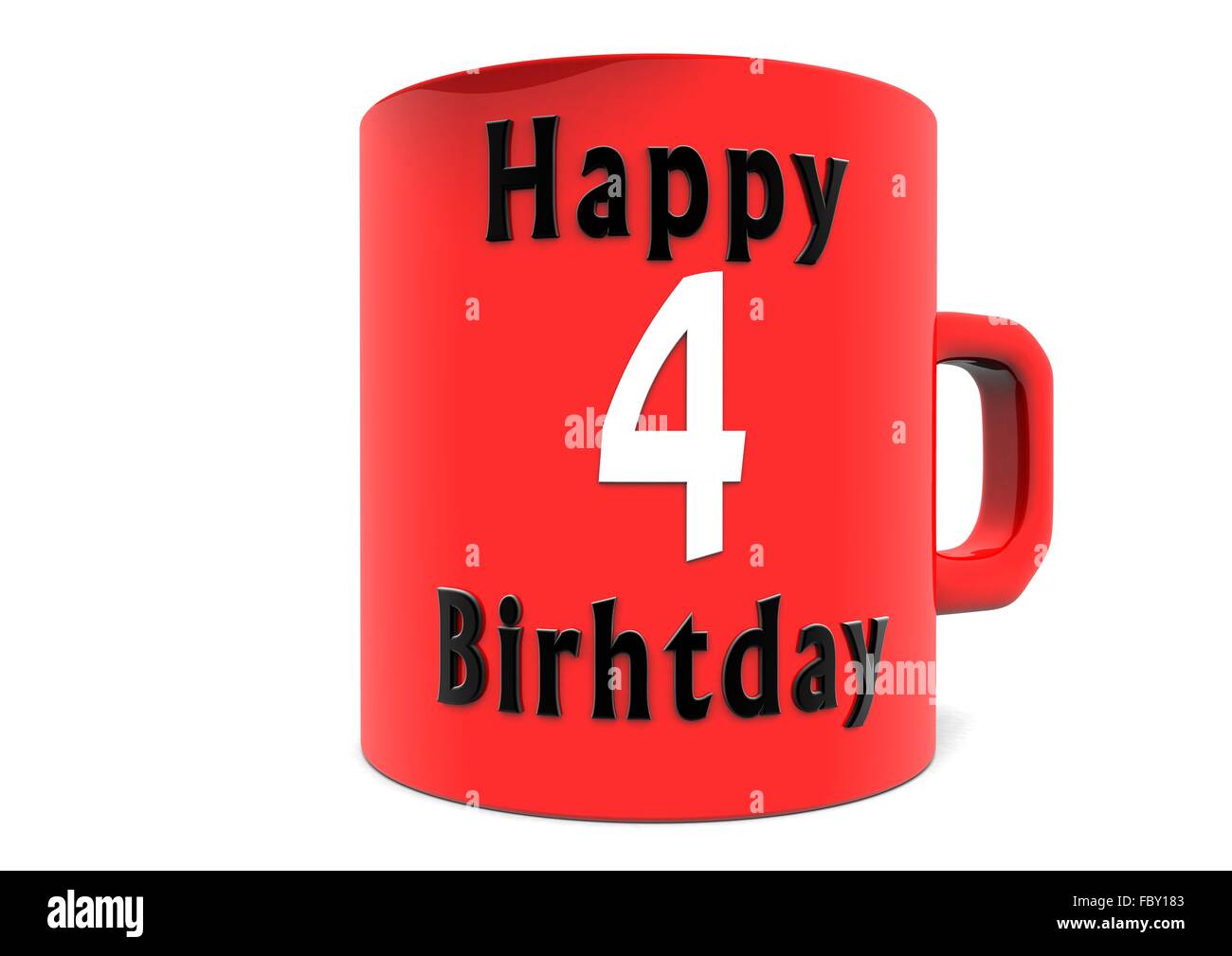 Birthday cake candles on kids Cut Out Stock Images & Pictures - Alamy