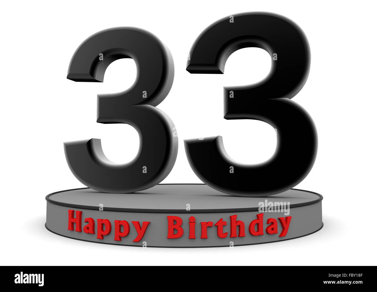 Happy birthday 33 hi-res stock photography and images - Alamy