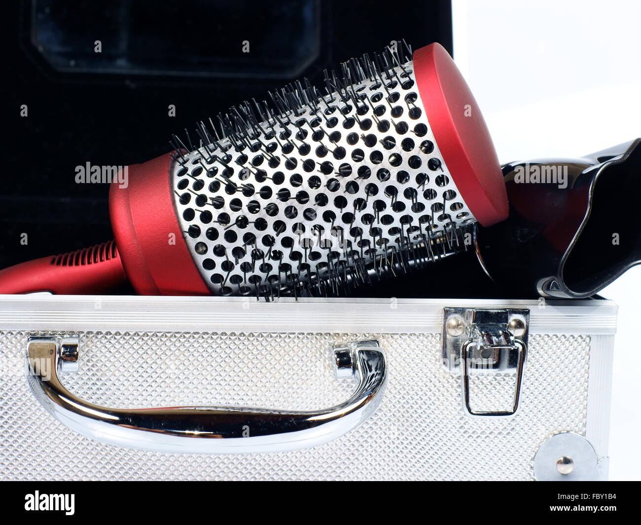 Round comb hi-res stock photography and images - Alamy