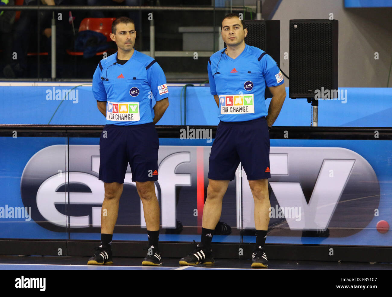 Handball referee hi-res stock photography and images - Alamy