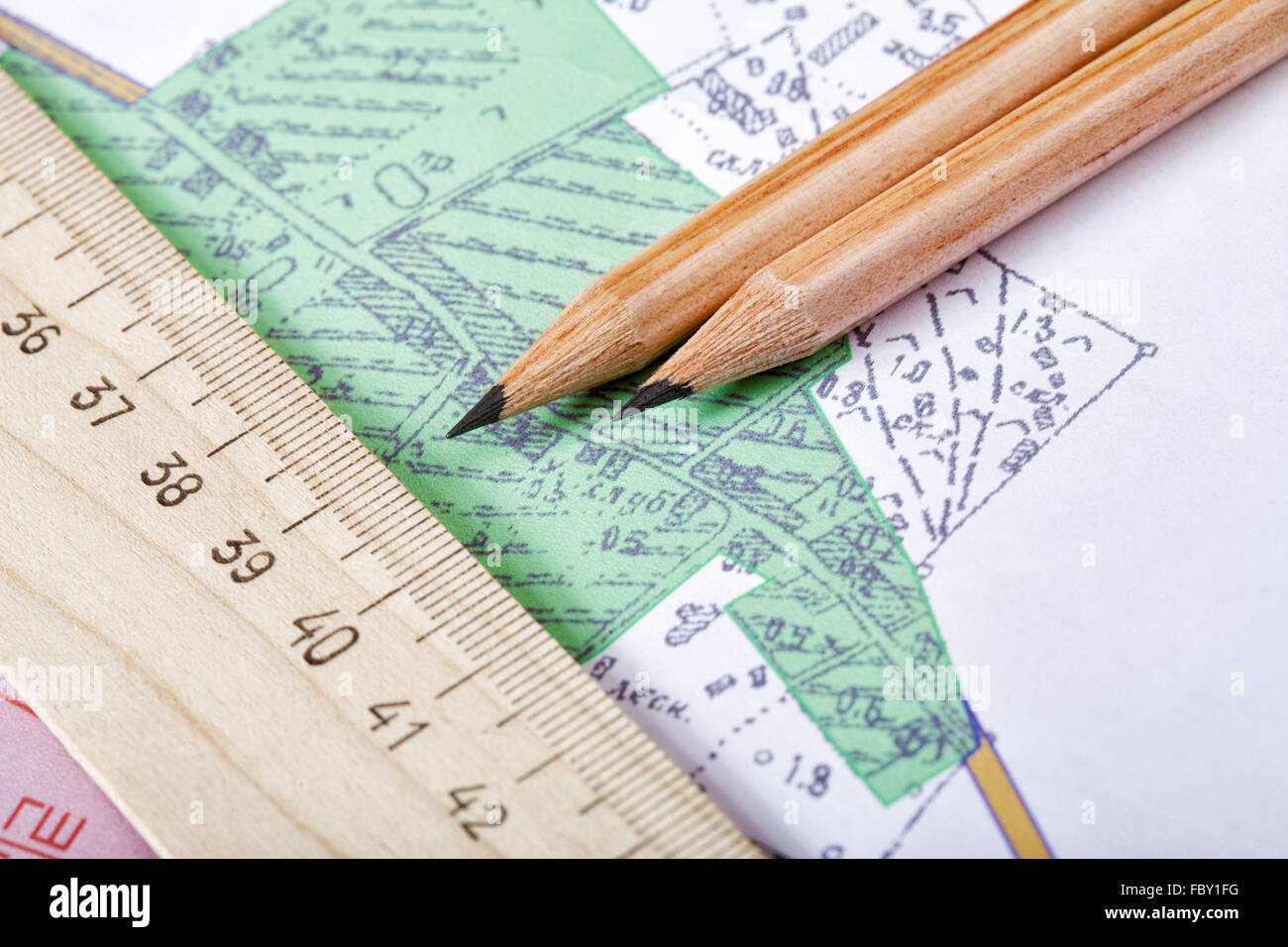 Close up of map hi-res stock photography and images - Alamy