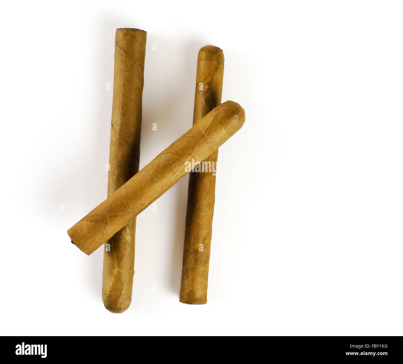 three large cigars Stock Photo - Alamy