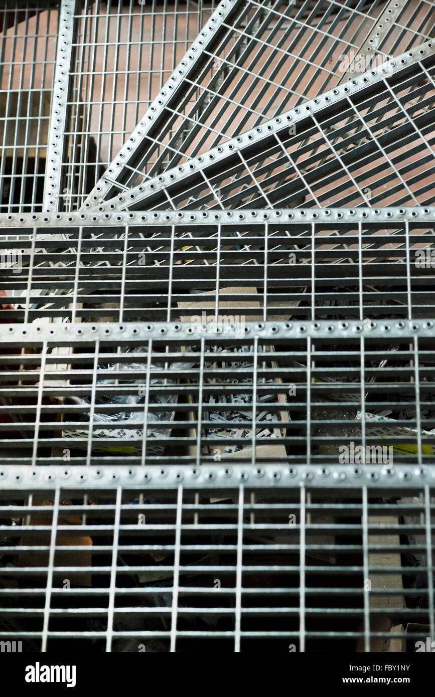 Metal staircase modern hi-res stock photography and images - Alamy