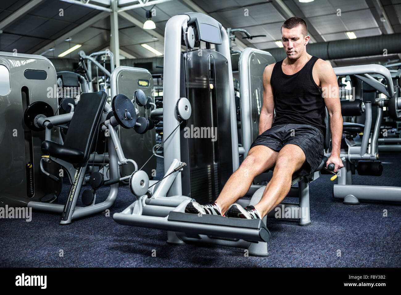 Very muscular legs man hi-res stock photography and images - Alamy