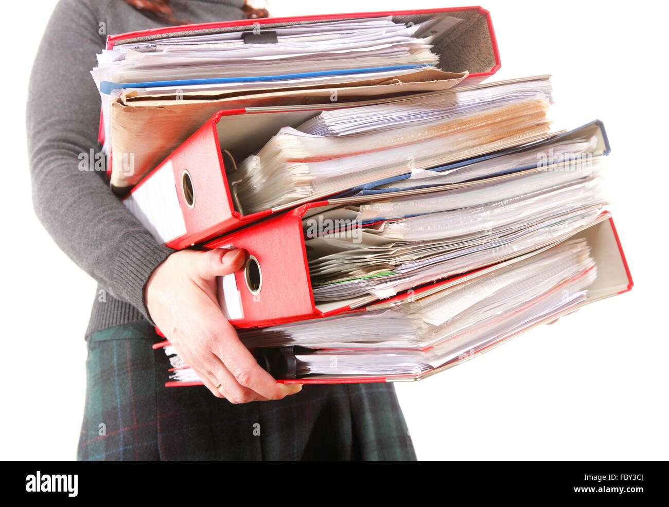Carrying red file hi-res stock photography and images - Alamy