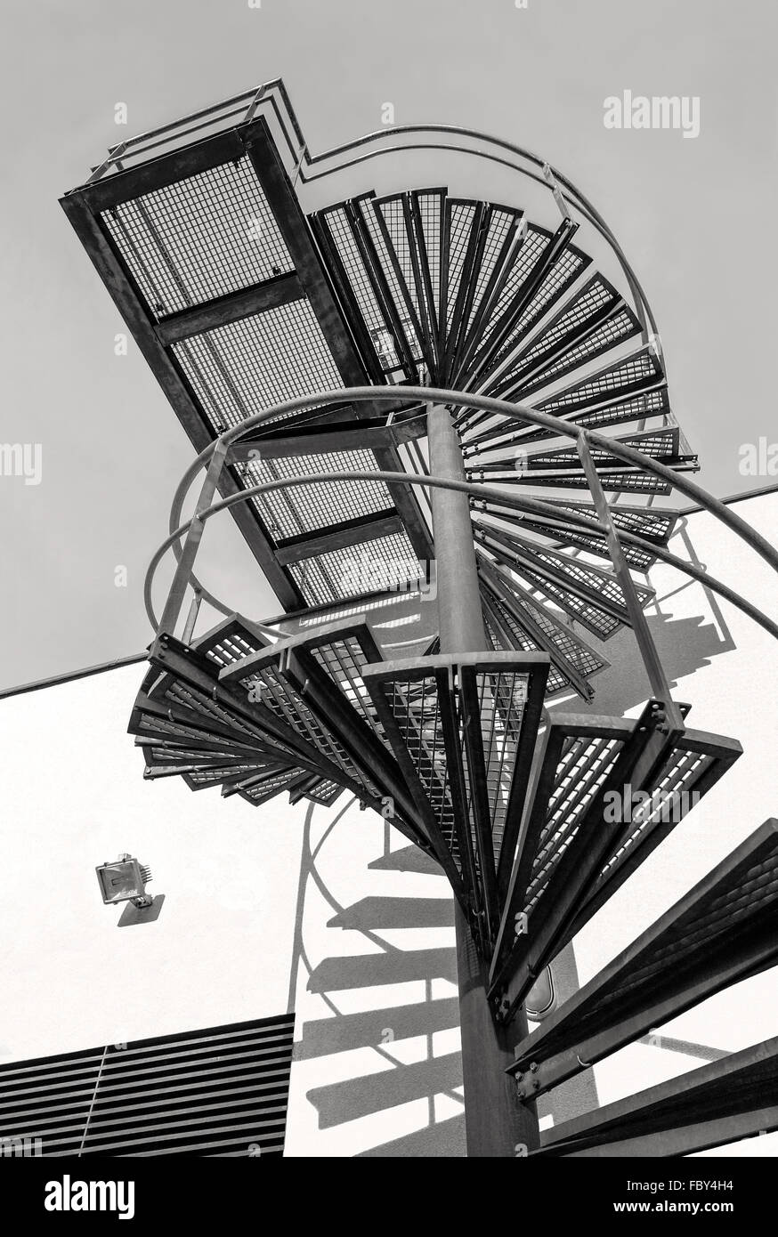 Corkscrew stairs hi-res stock photography and images - Alamy