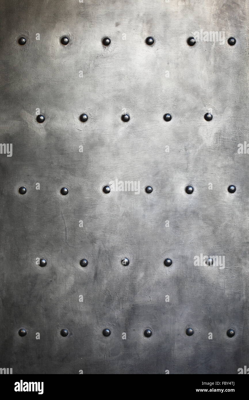 Metal Plate With Rivets