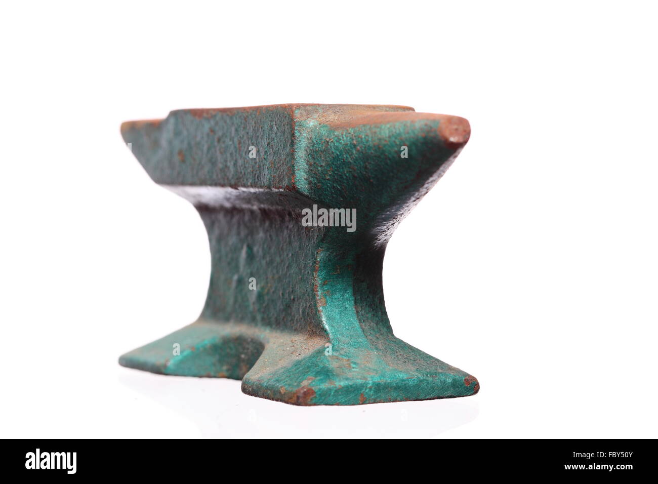 Old blacksmith anvil Cut Out Stock Images & Pictures - Alamy