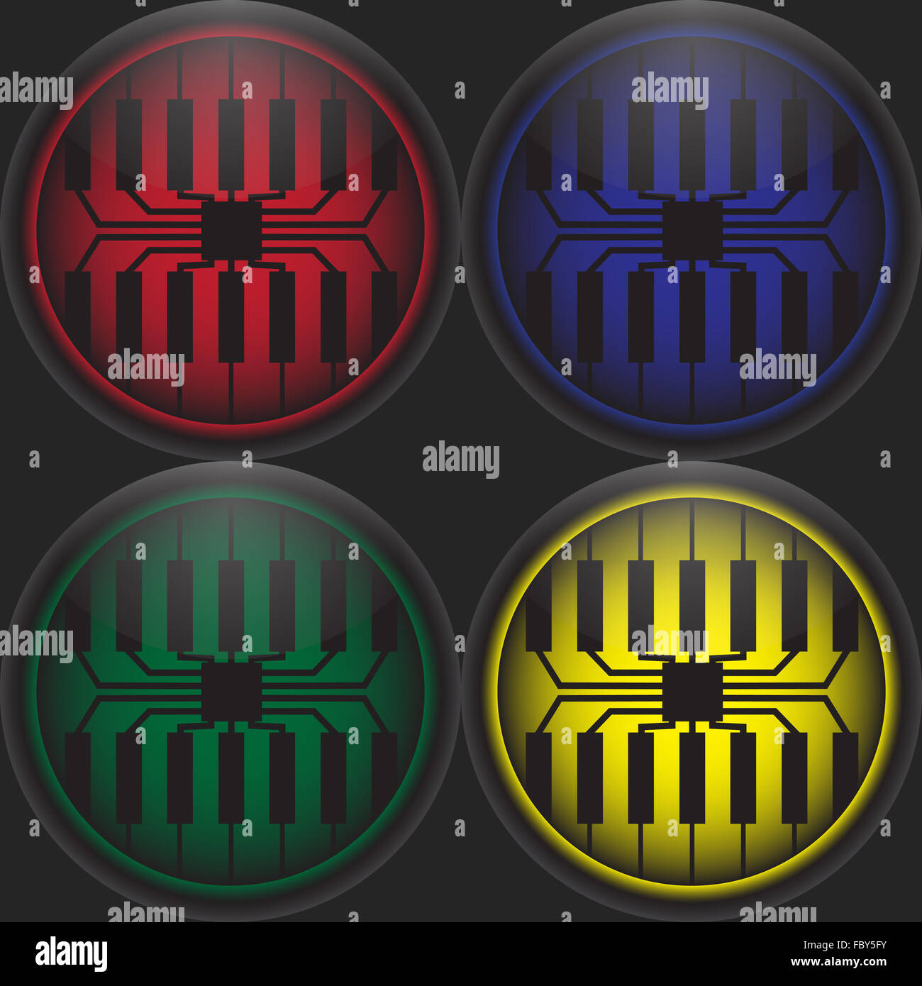 Sign of circuits Stock Photo - Alamy