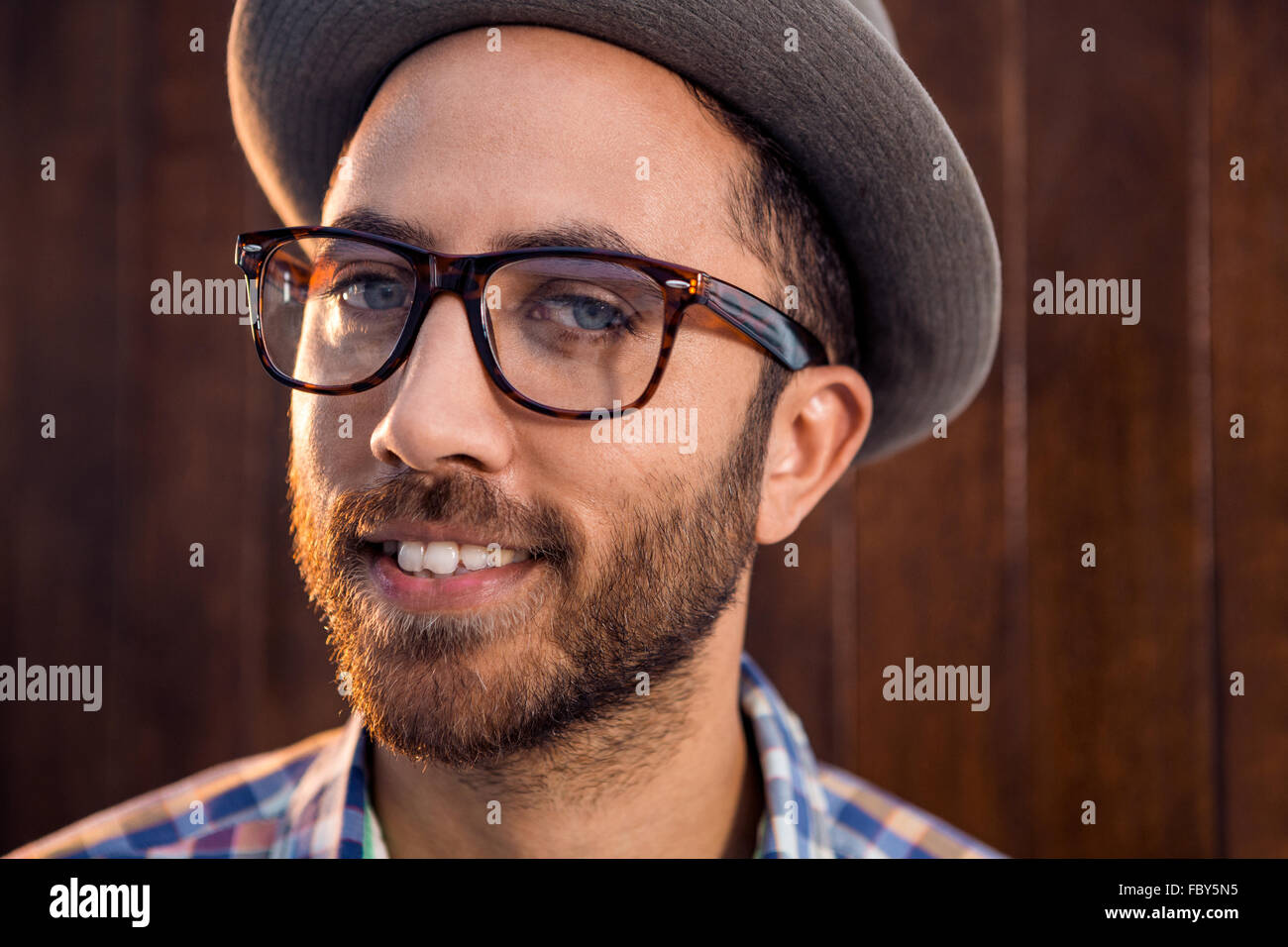 Portrait of creative male professional with eye glasses in office Stock ...