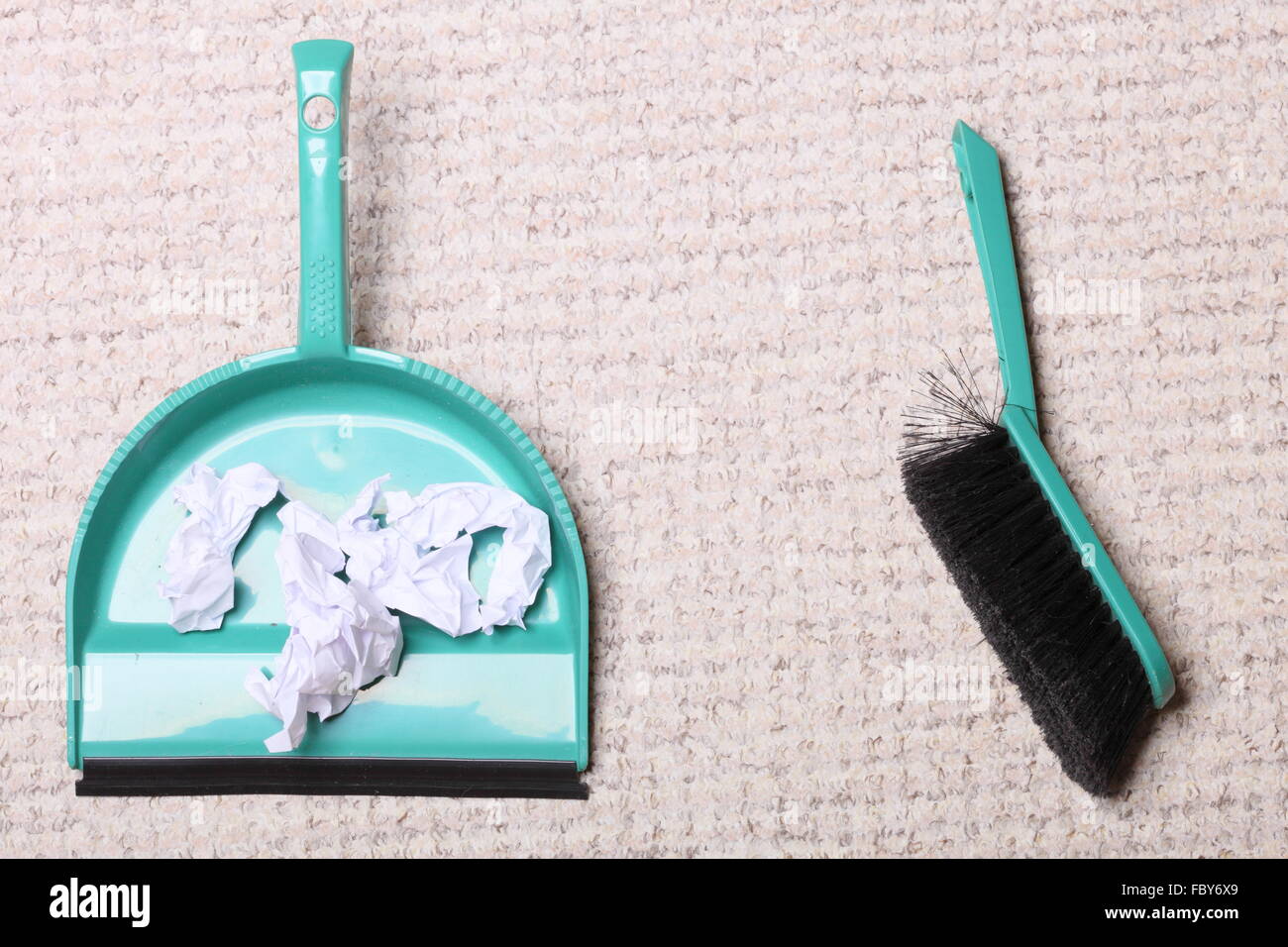 Sweeping paper hi-res stock photography and images - Alamy