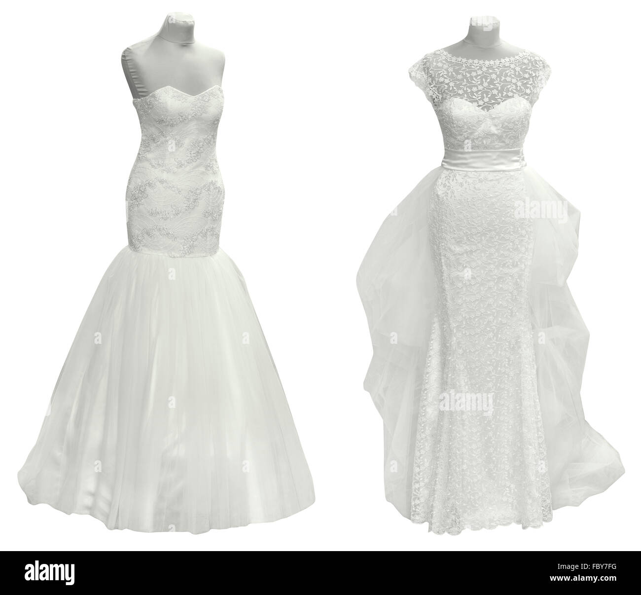 Wedding Dresses Cutout Stock Photo - Alamy