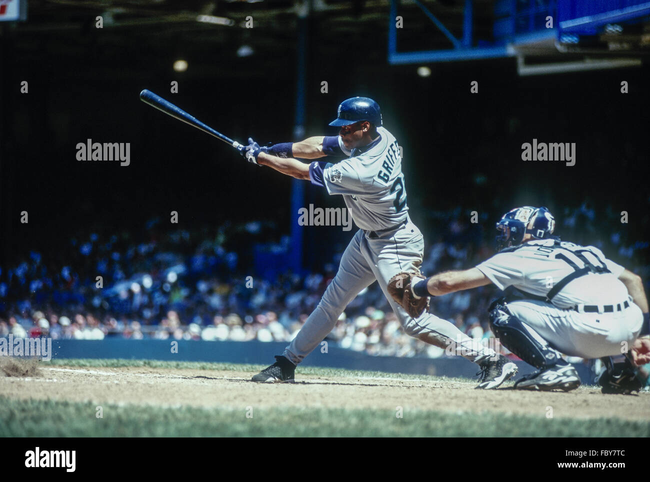 Ken Griffey Jr, Seattle Mariners Stock Photo - Alamy