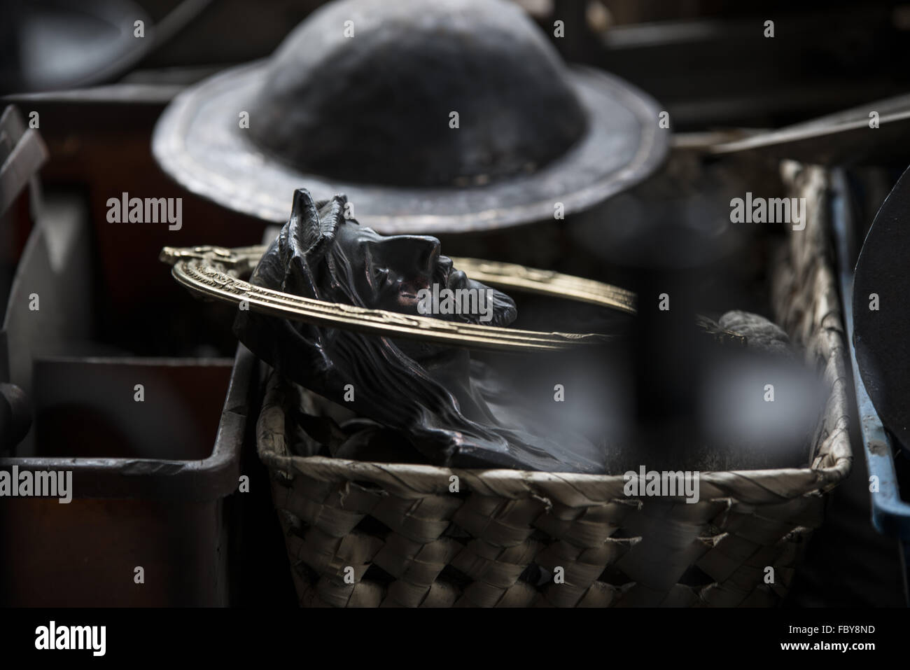 Jesus in a Forge Stock Photo - Alamy