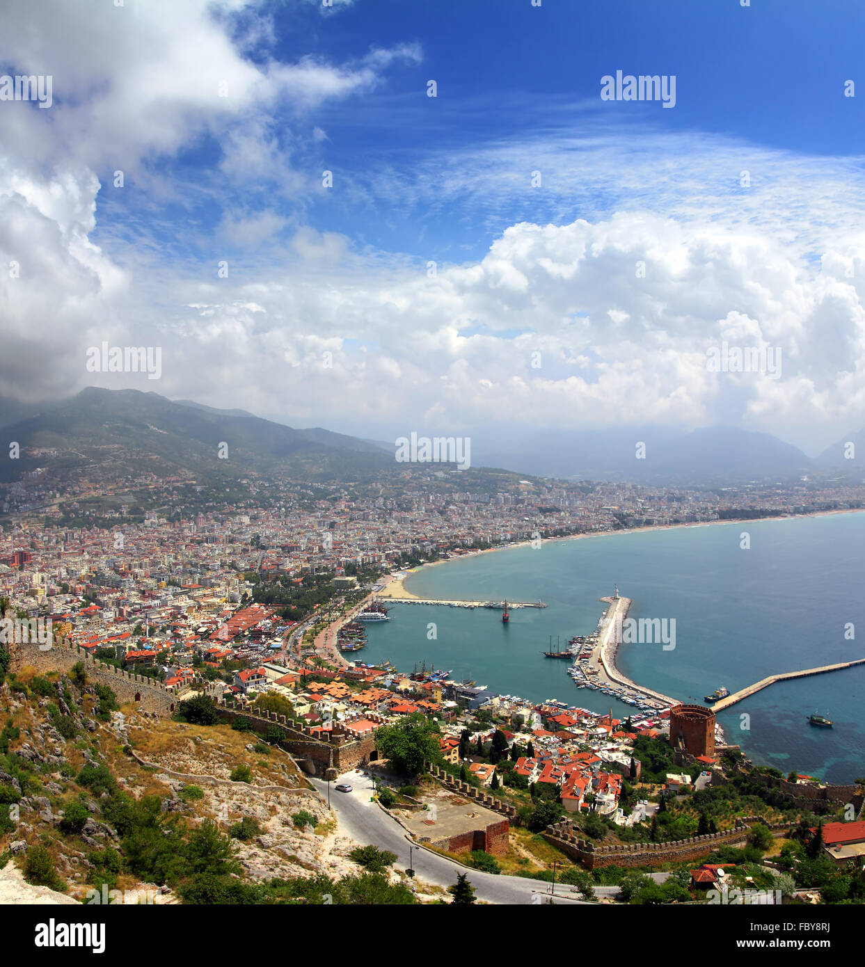 From alanya castle hi-res stock photography and images - Alamy