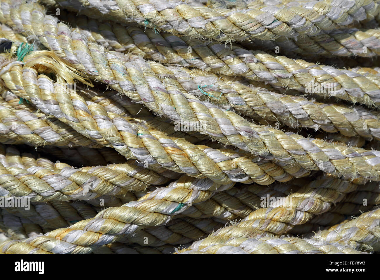 Closeup ship rope hi-res stock photography and images - Alamy