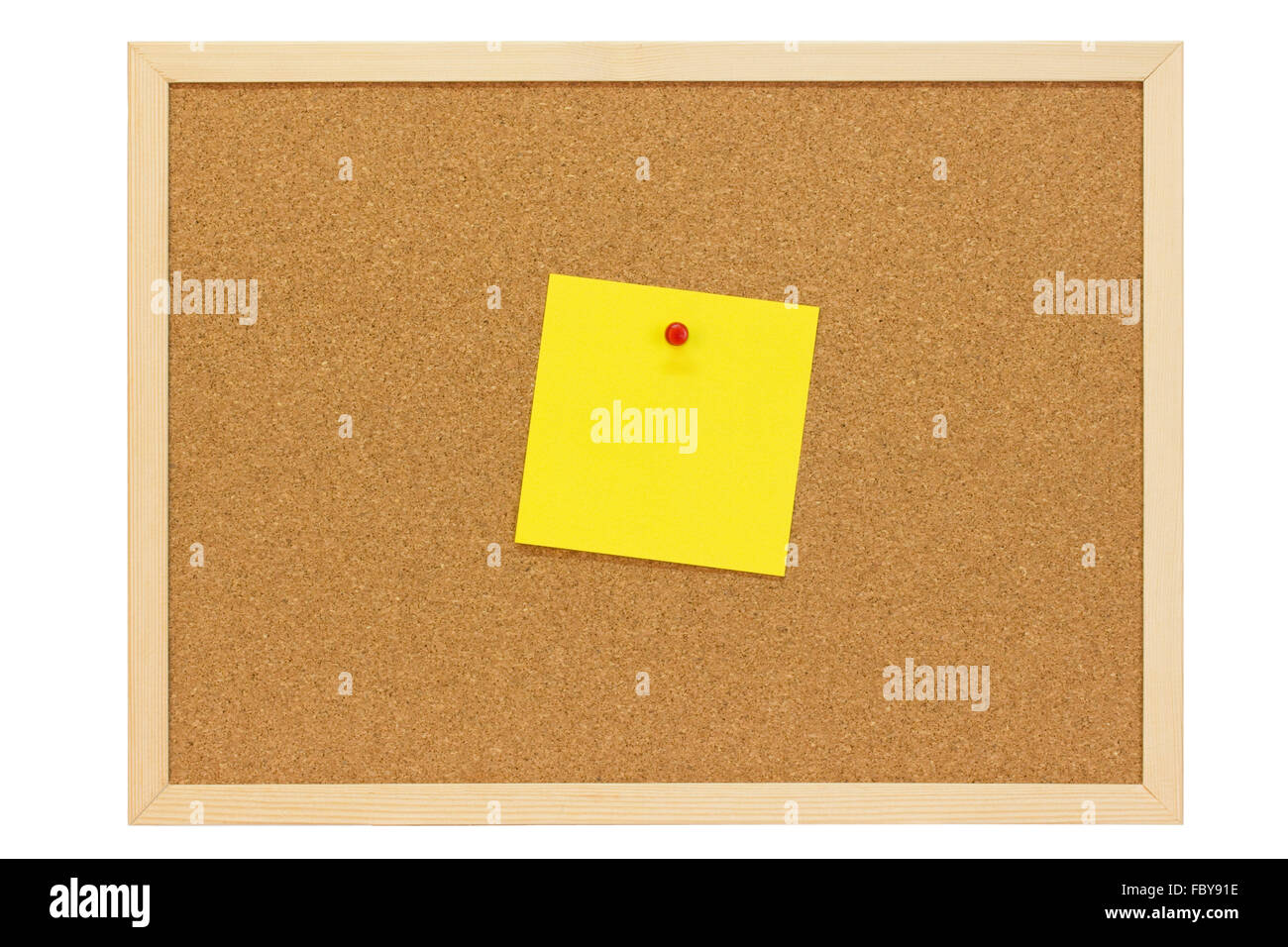Note slip of paper with pin hi-res stock photography and images - Alamy