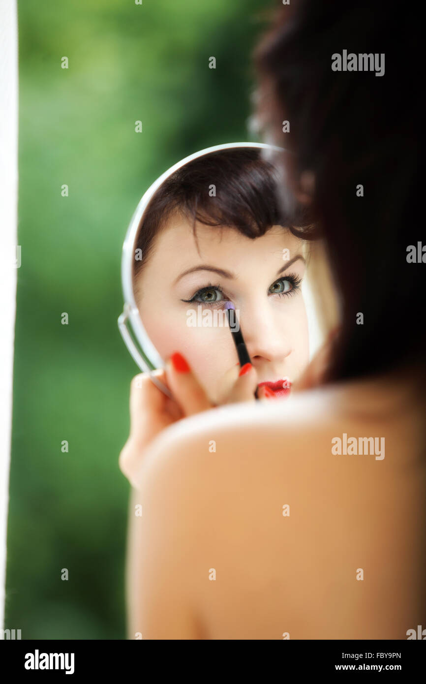 Retro pin up pinup hi-res stock photography and images - Alamy