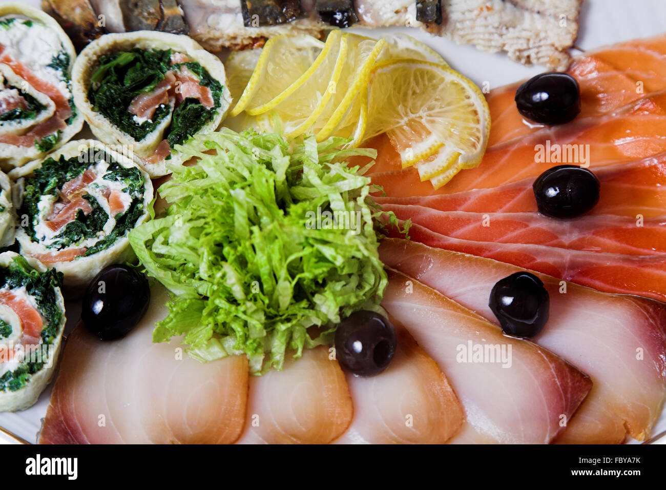 Fish sliced hi-res stock photography and images - Alamy