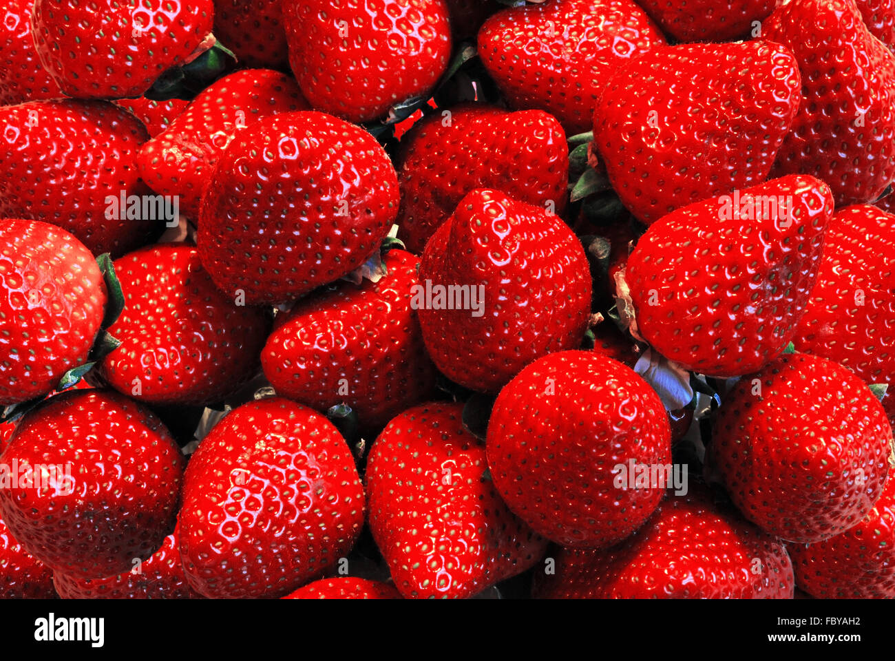Background of strawberries Stock Photo - Alamy