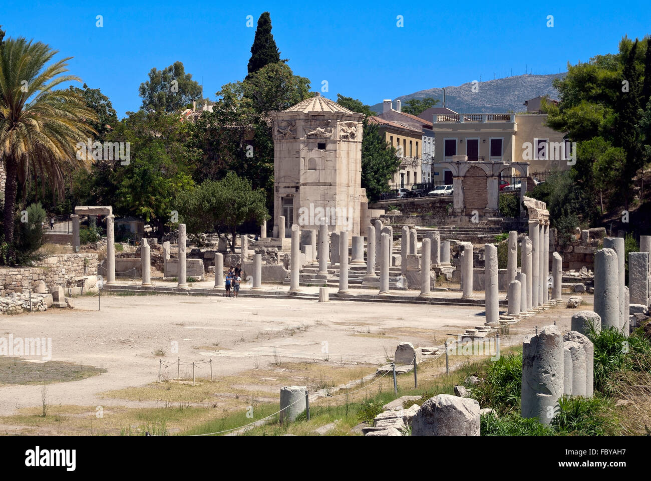 Ruins of a temple Stock Photo - Alamy