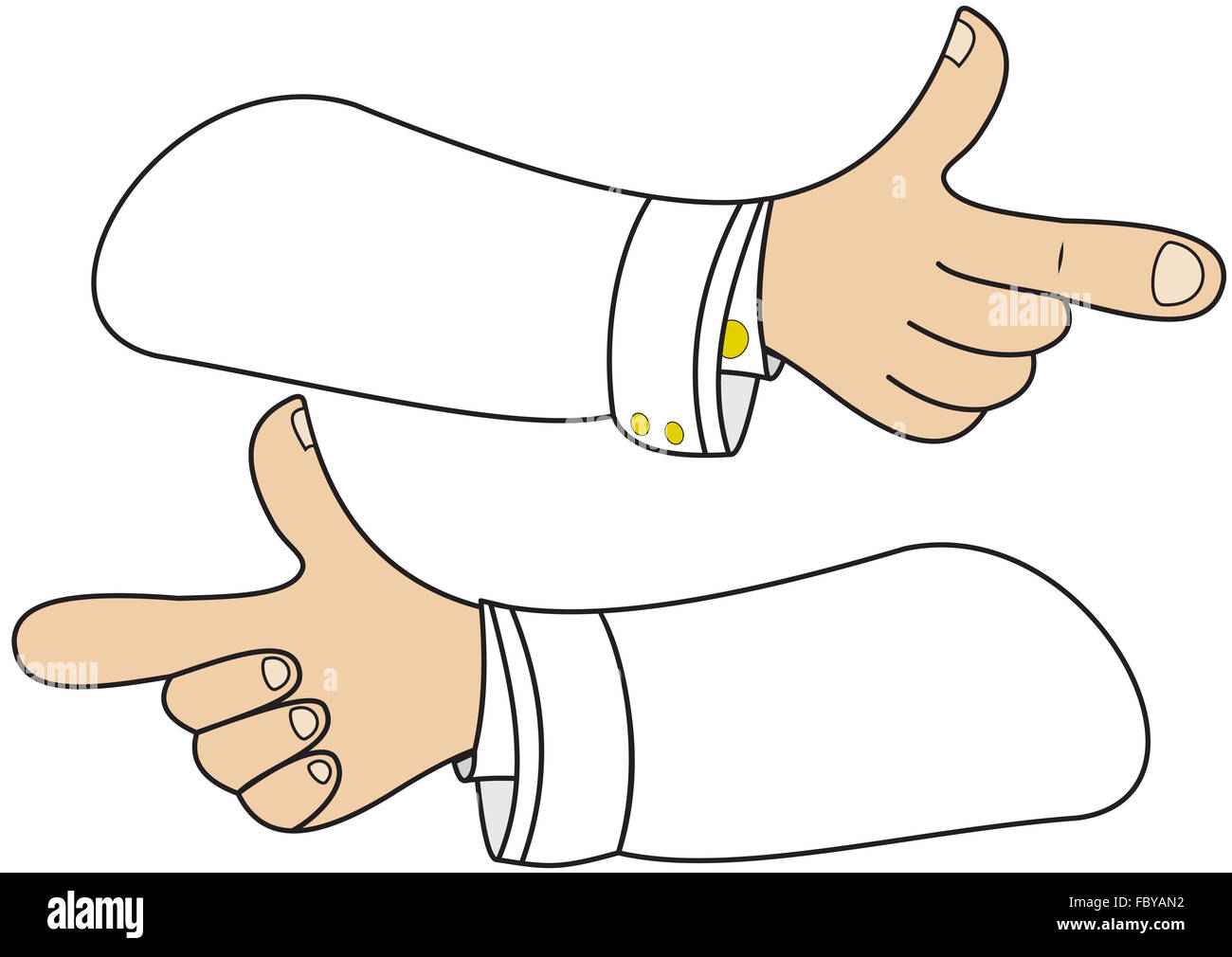 Pointer hand hi-res stock photography and images - Alamy