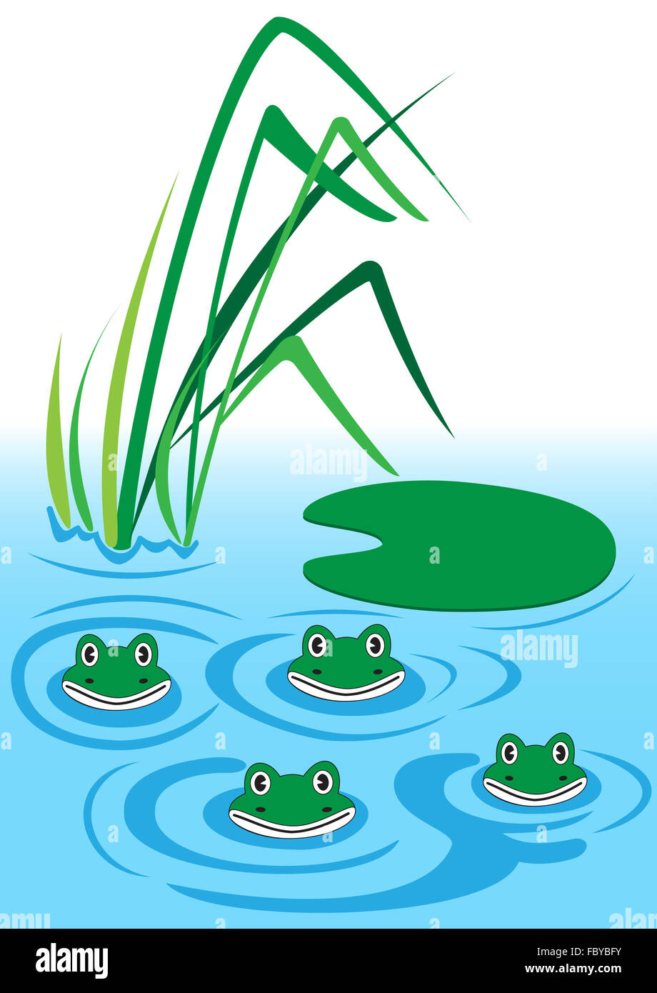 Four frogs hi-res stock photography and images - Alamy