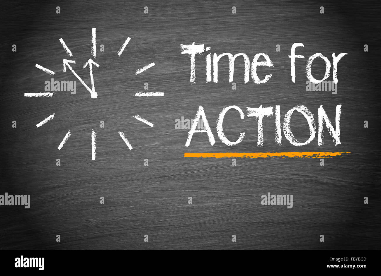 Time for action Stock Photo - Alamy
