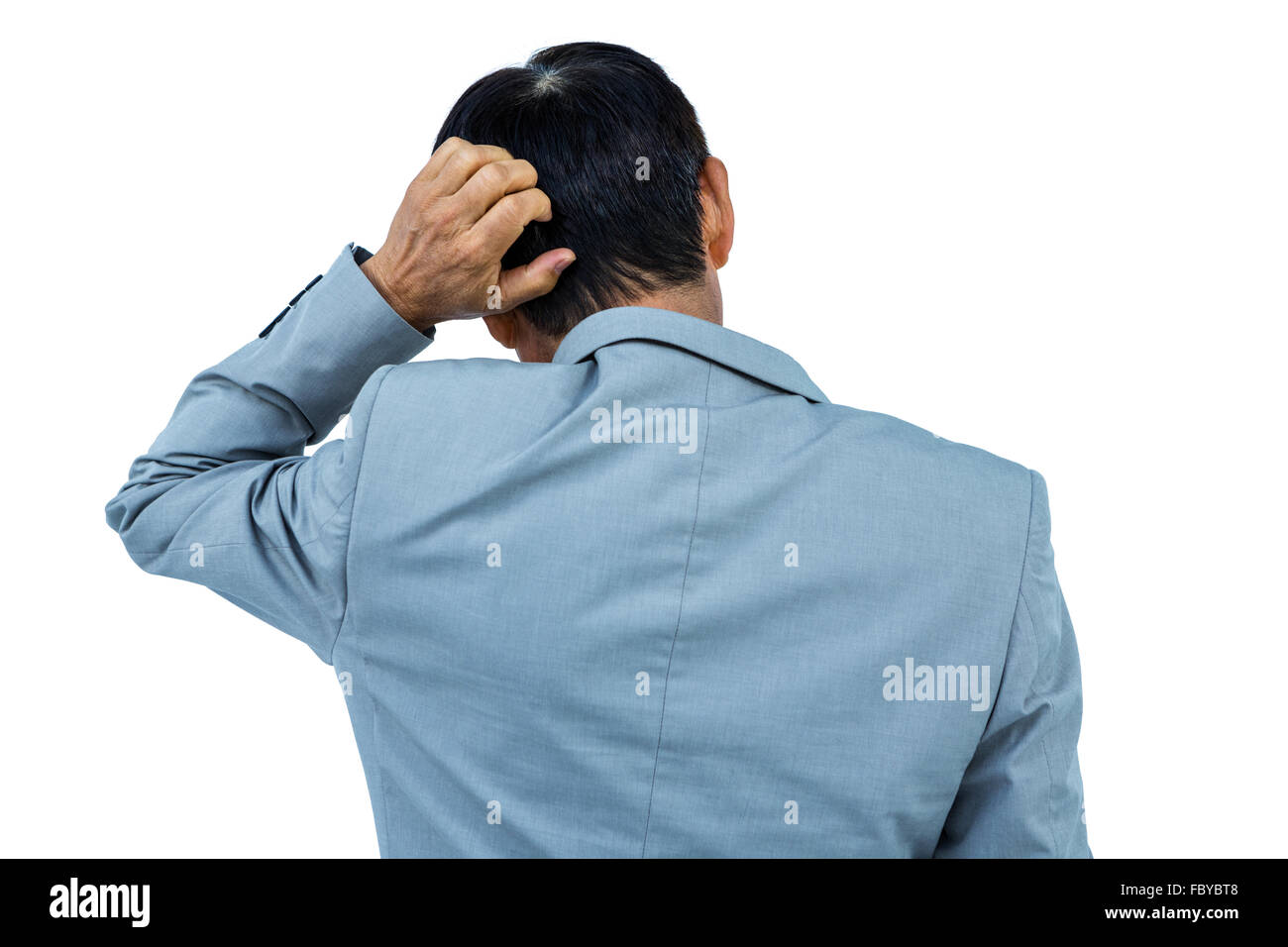 Back turned head hi-res stock photography and images - Alamy