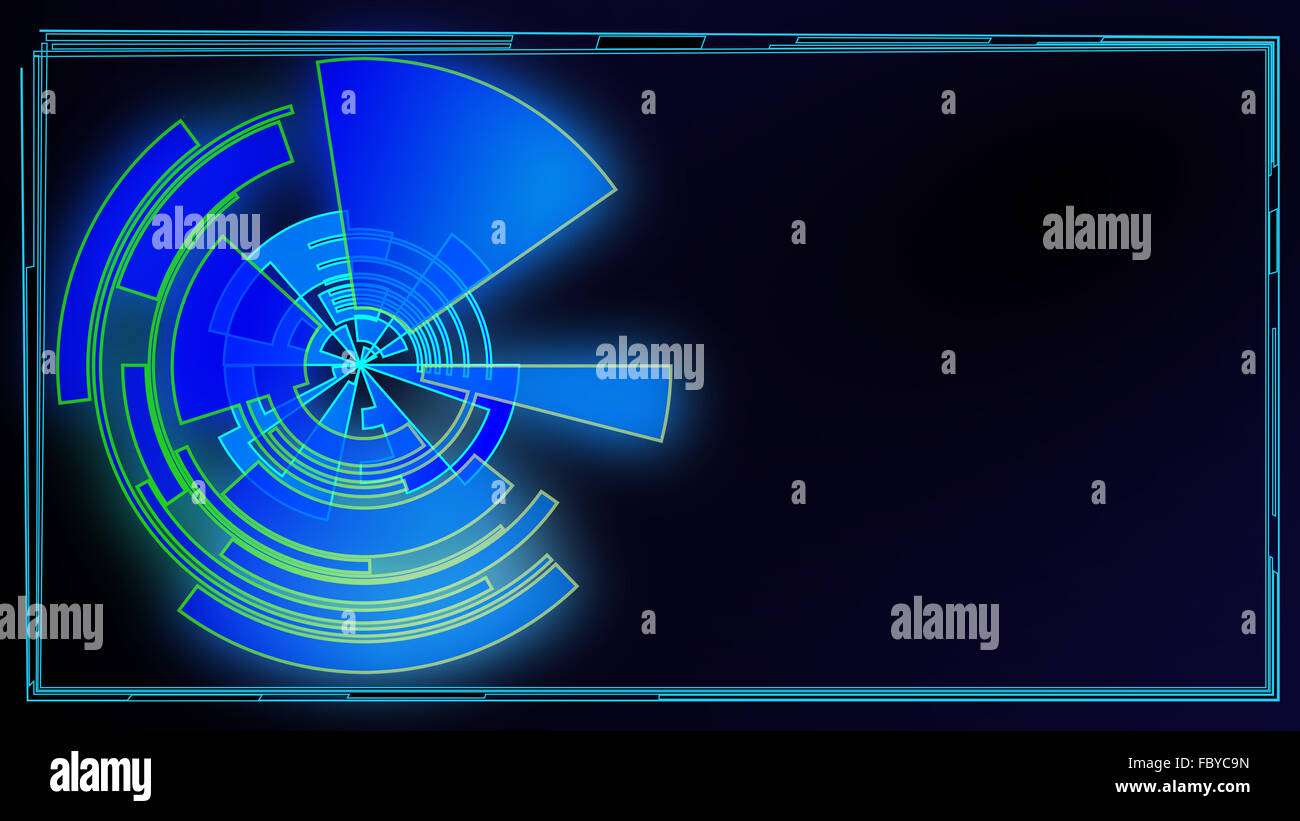 blue tech background Stock Photo - Alamy