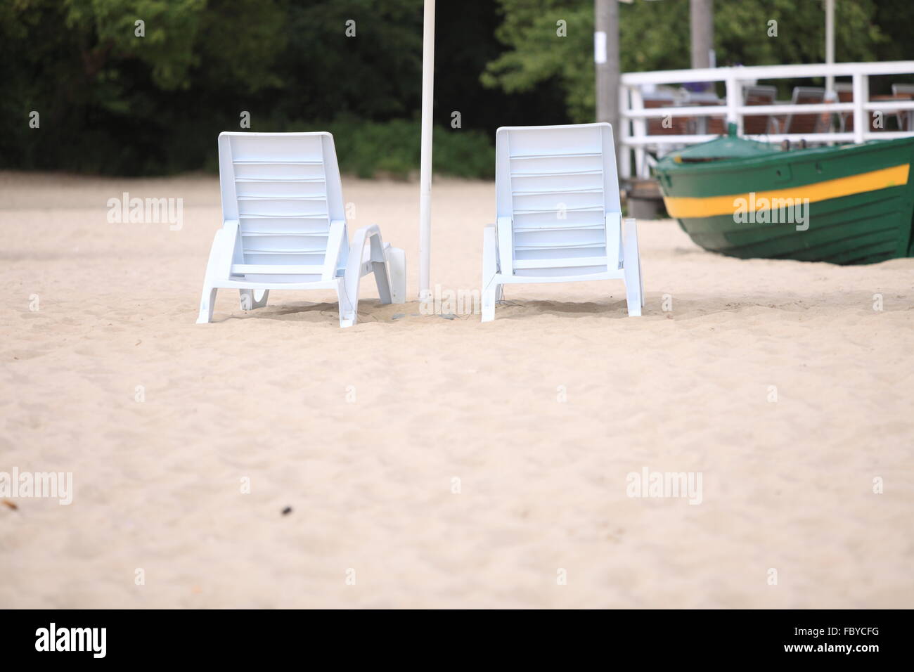 Chair by the water hi-res stock photography and images - Alamy