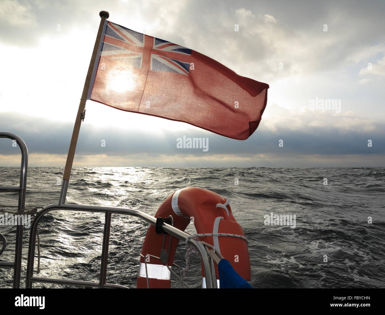 British red ensign nautical flag hi-res stock photography and images ...