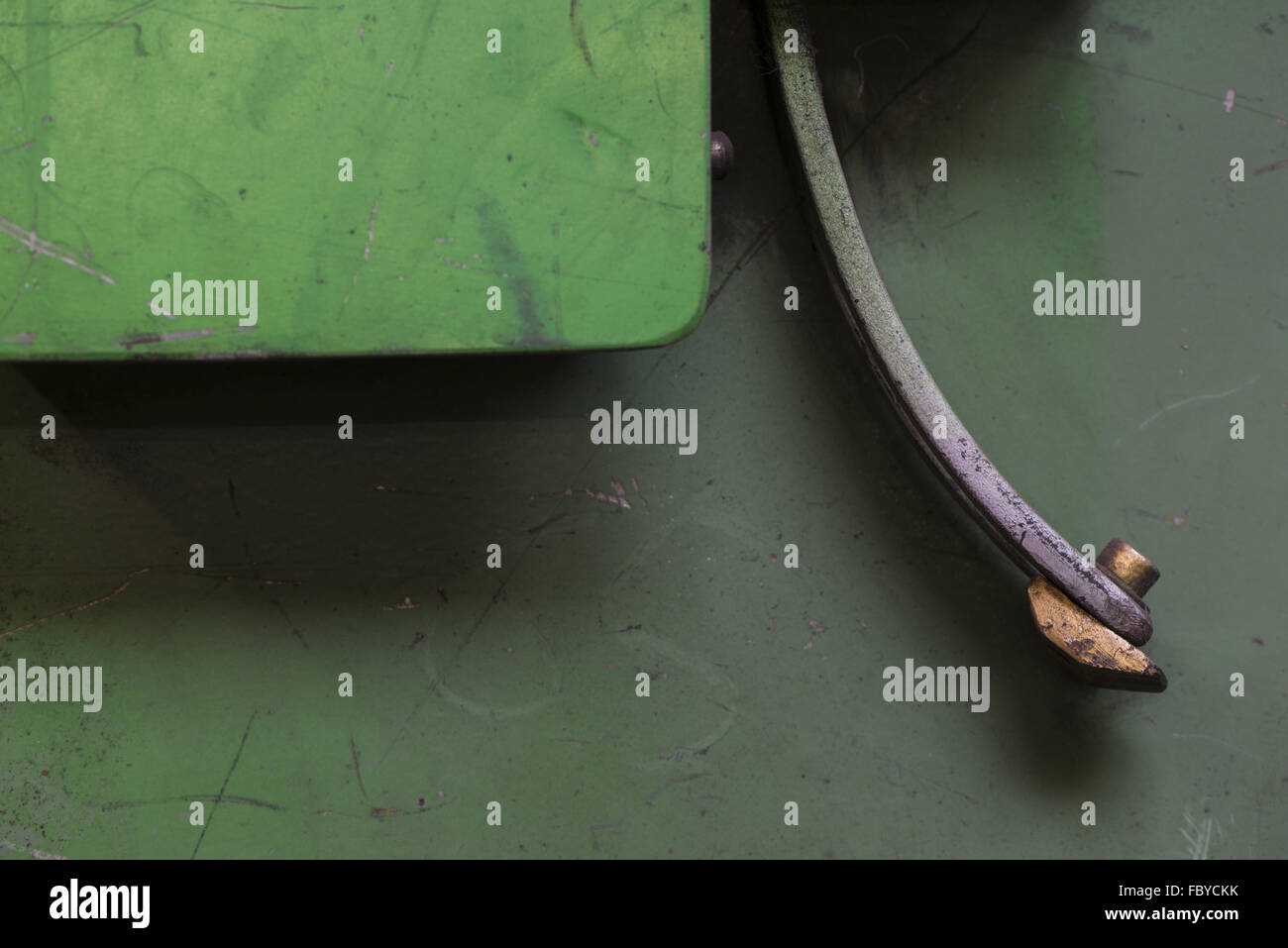 Detail of a machine in a Forge Stock Photo - Alamy