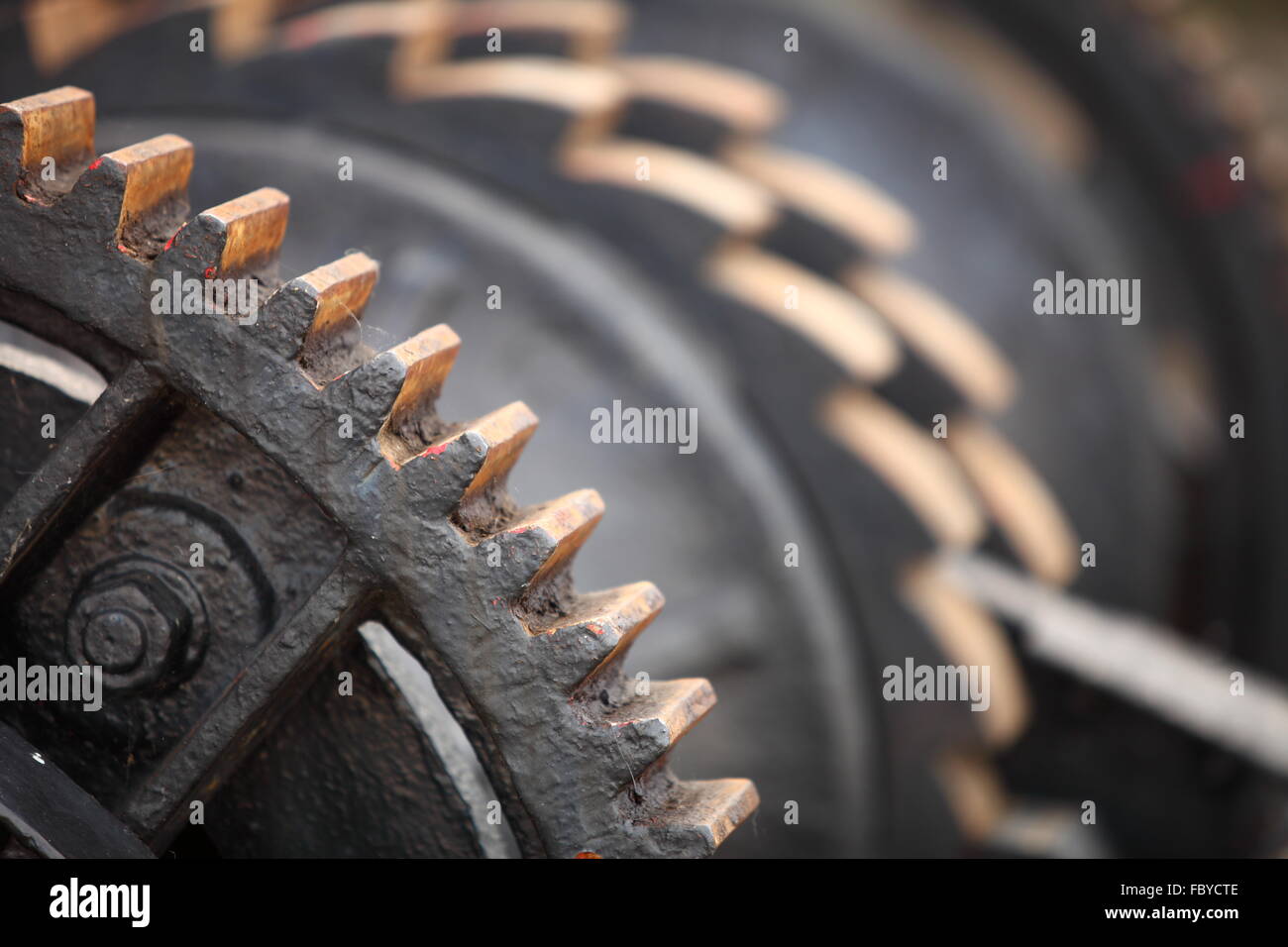 Steel cog wheels metal gears hi-res stock photography and images - Alamy