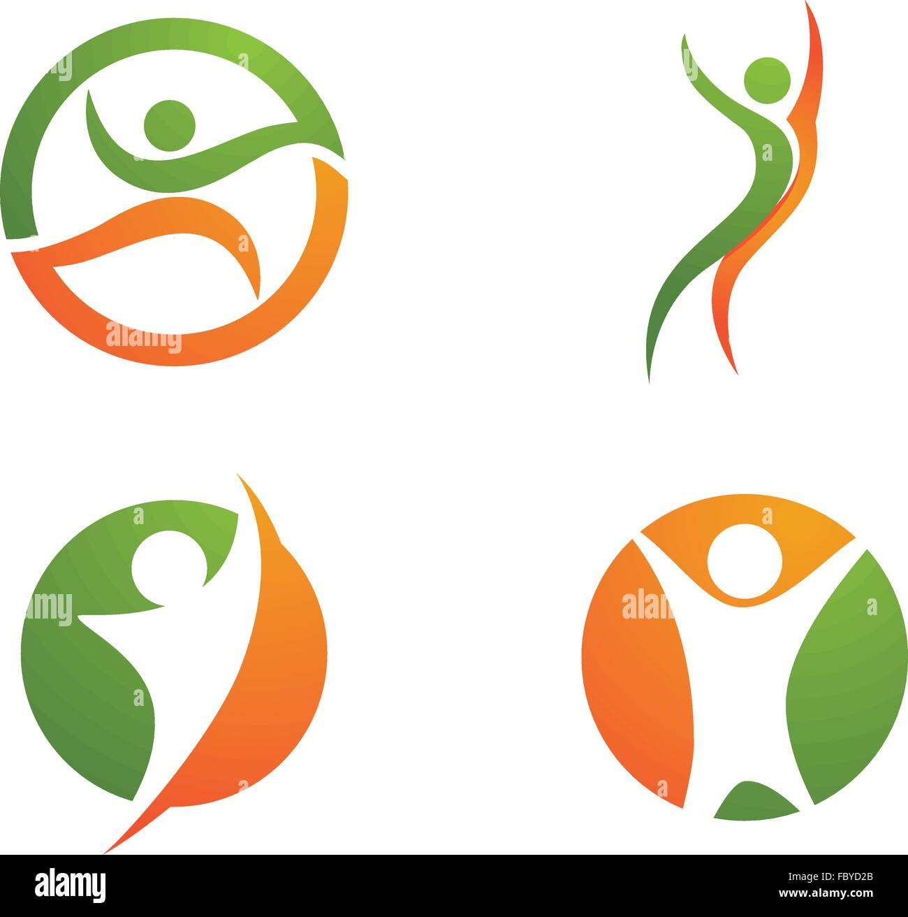 Health Logo Template Stock Vector Image & Art - Alamy