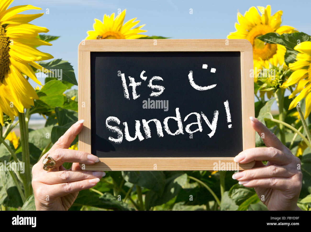 It is Sunday ! Stock Photo - Alamy