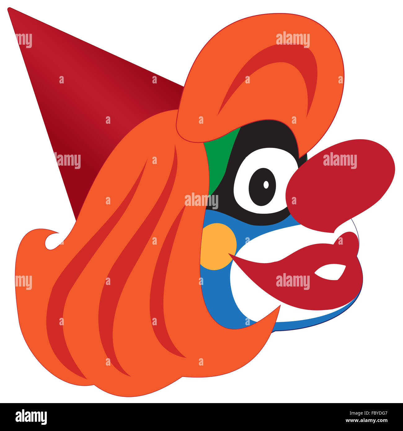 Clown mouth hi-res stock photography and images - Alamy