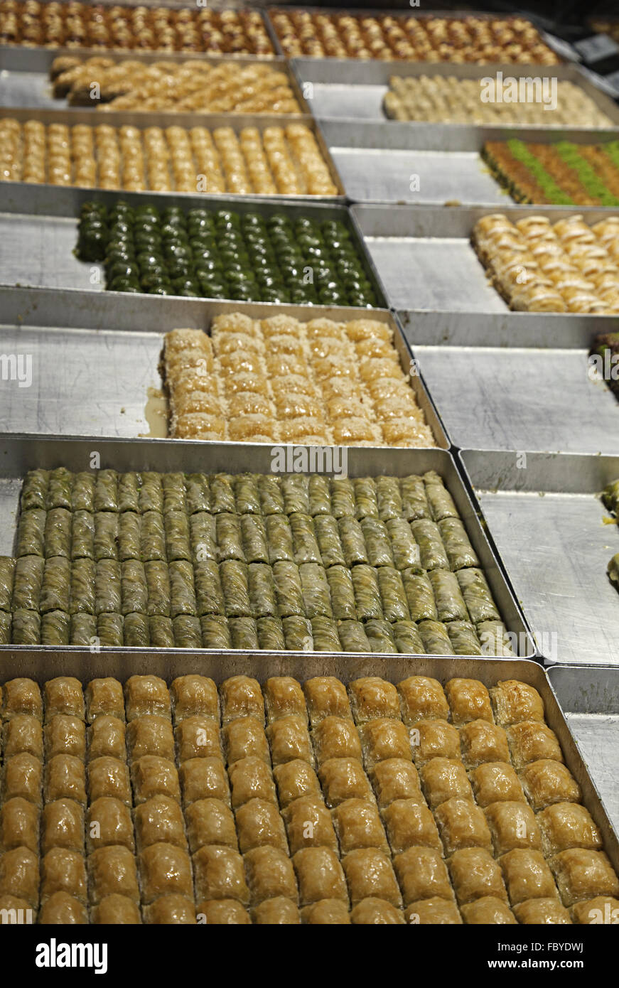Turkish bakery and cake shop hi-res stock photography and images - Alamy