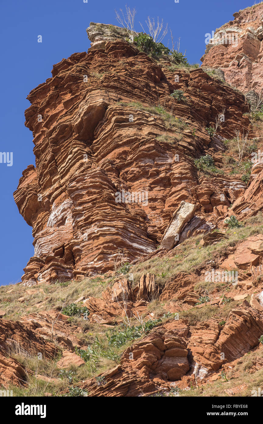 New red sandstone Stock Photo - Alamy