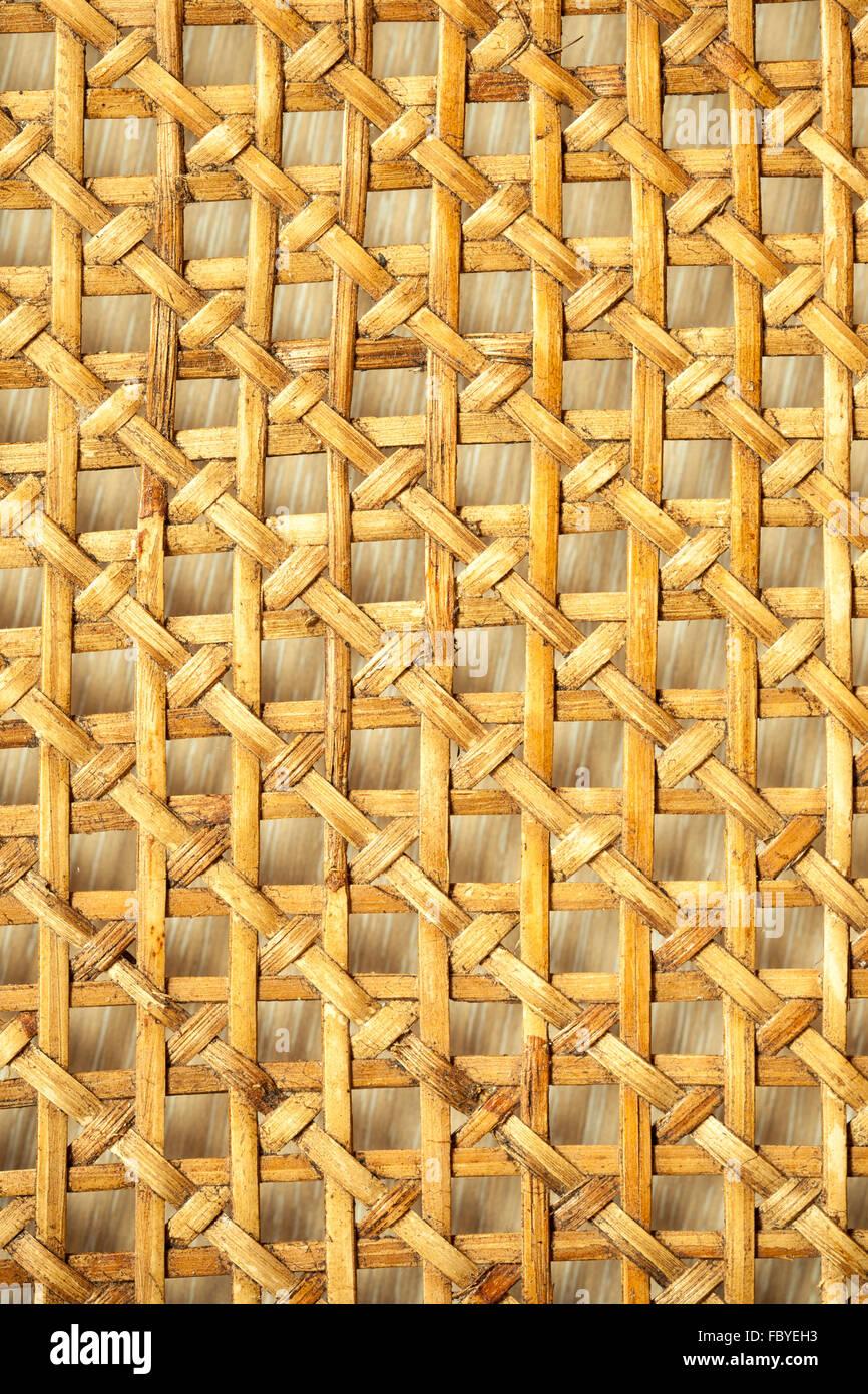 Wicker woven pattern for background or texture Stock Photo - Alamy